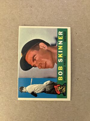 1960 Topps Baseball Bob Skinner Pittsburgh Pirates Card #113 | eBay