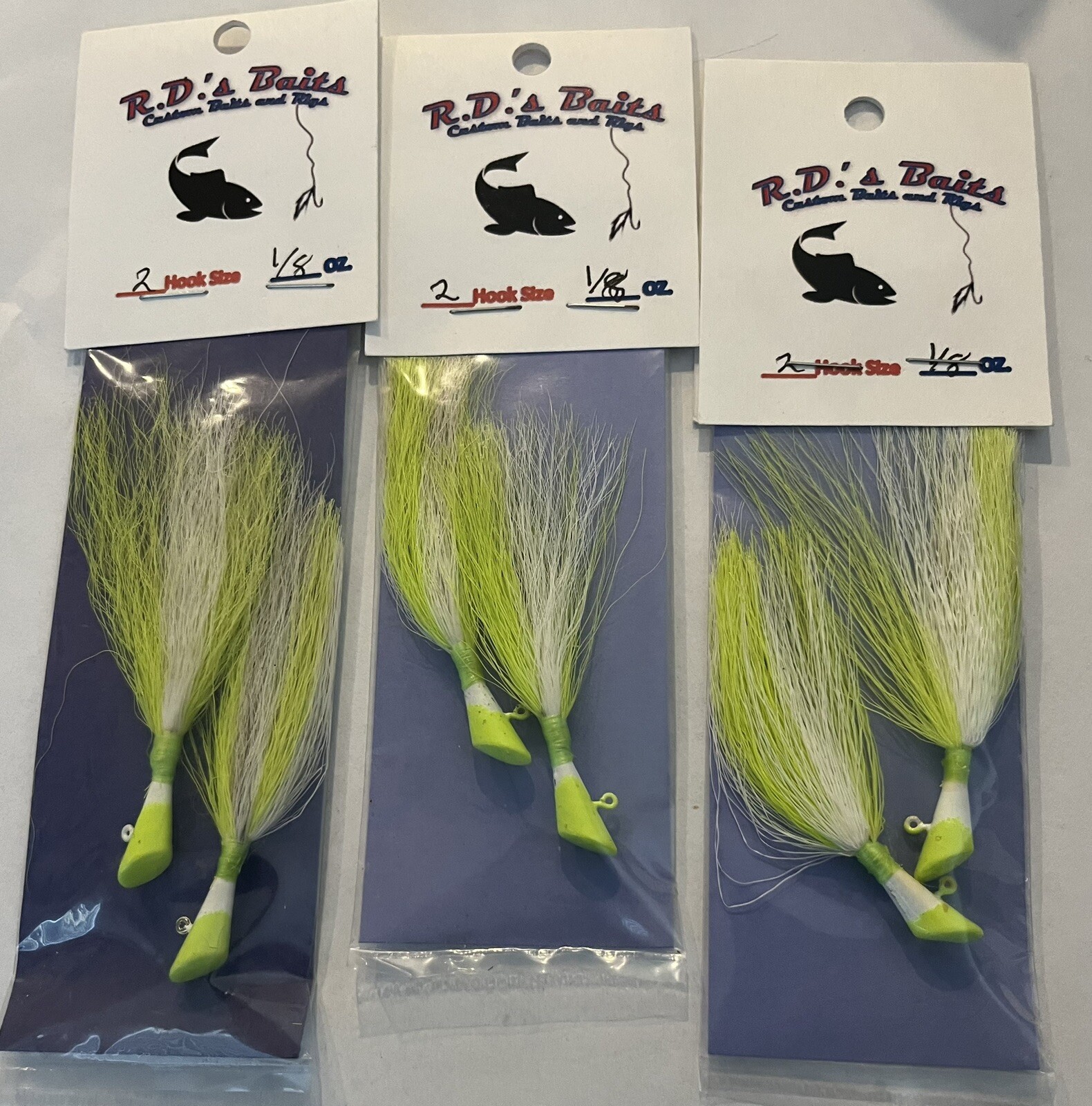 Shad darts 1/8 oz custom made by RDs BAITs | eBay