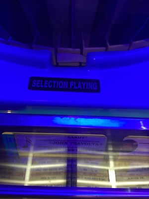 WURLITZER 1050 SONATA 1050 SELECTION PLAYING AND SERVICE-PLAY DECALS ...