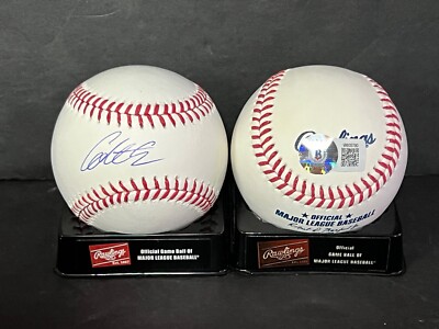 Colt Emerson Seattle Mariners Auto Signed Baseball Beckett Witness ...