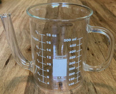 Catamount Glass 500 ml 18 oz Gravy/Fat Separator Measuring Beaker | eBay