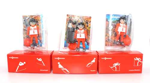 Playmobil Viessmann Skispringer Langlauf Biathlon Biathlet Rodeln ...
