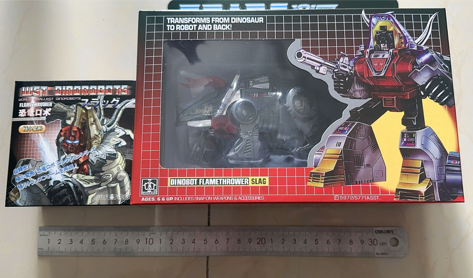 Justitoys G1 WST World Smallest Transformers Slag Free Shipping MISB | eBay