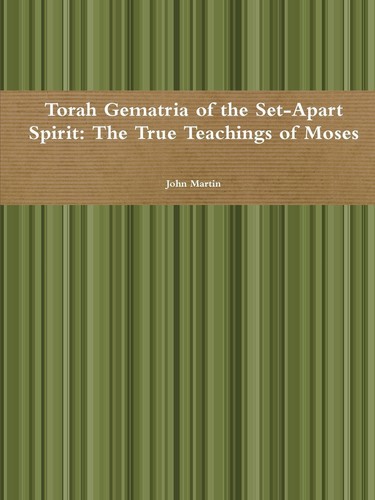 John Martin | Torah Gematria of the Set-Apart Spirit | Taschenbuch ...
