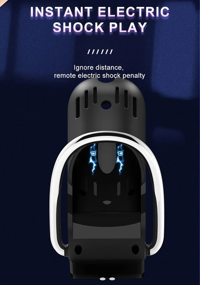 New QIUI Upgraded Cellmate 3 Cage APP Remote Control Shock Cage ...