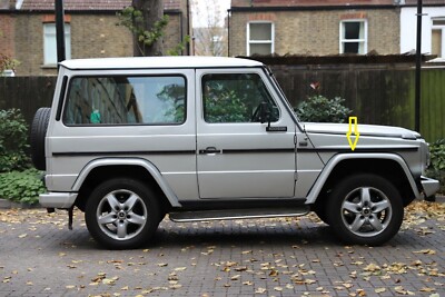 Mercedes Benz G Class W460-W461 SWB-LWB front fender rub rail molding ...