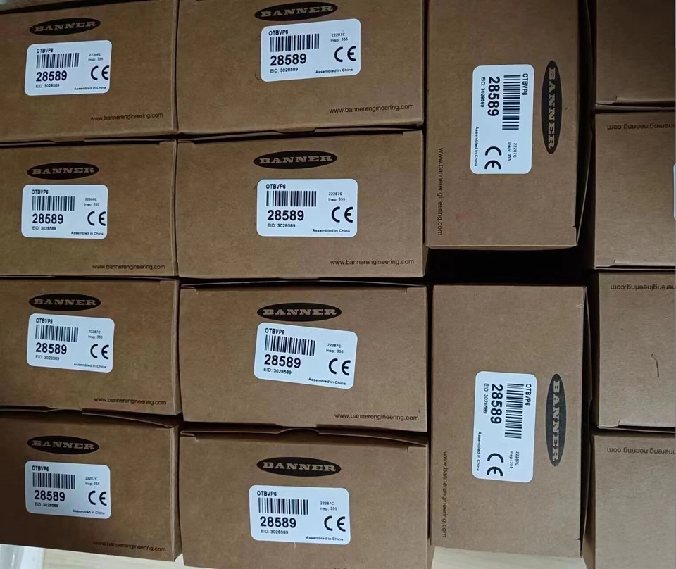 New Banner Engineering LX3RQ Light Curtain Receiver 0.3-2m Range 67mm L ...