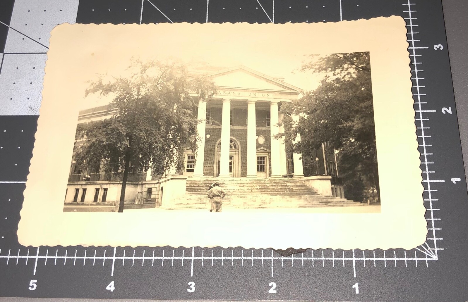 1940s University of Alabama AL UNION BUILDING Vintage Snapshot PHOTO | eBay