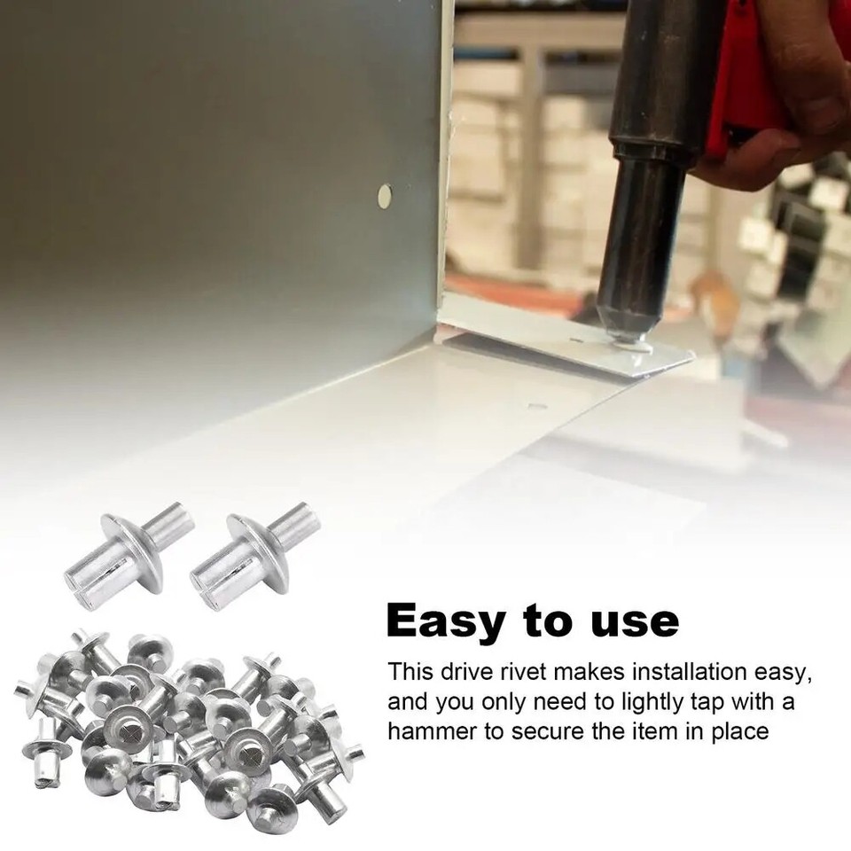 50-100 PCS Aluminum Drive Rivets Blind Drive Rivet | eBay