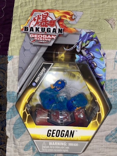 2021 New Bakugan Geogan Rising Montrapod (Blue) w/ Gate Card - | eBay