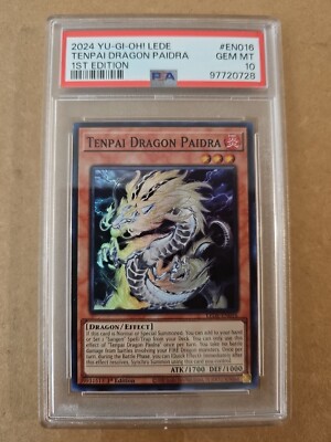2024 Yu-Gi-Oh LEDE-EN016 Tenpai Dragon Paidra Psa 10 | eBay