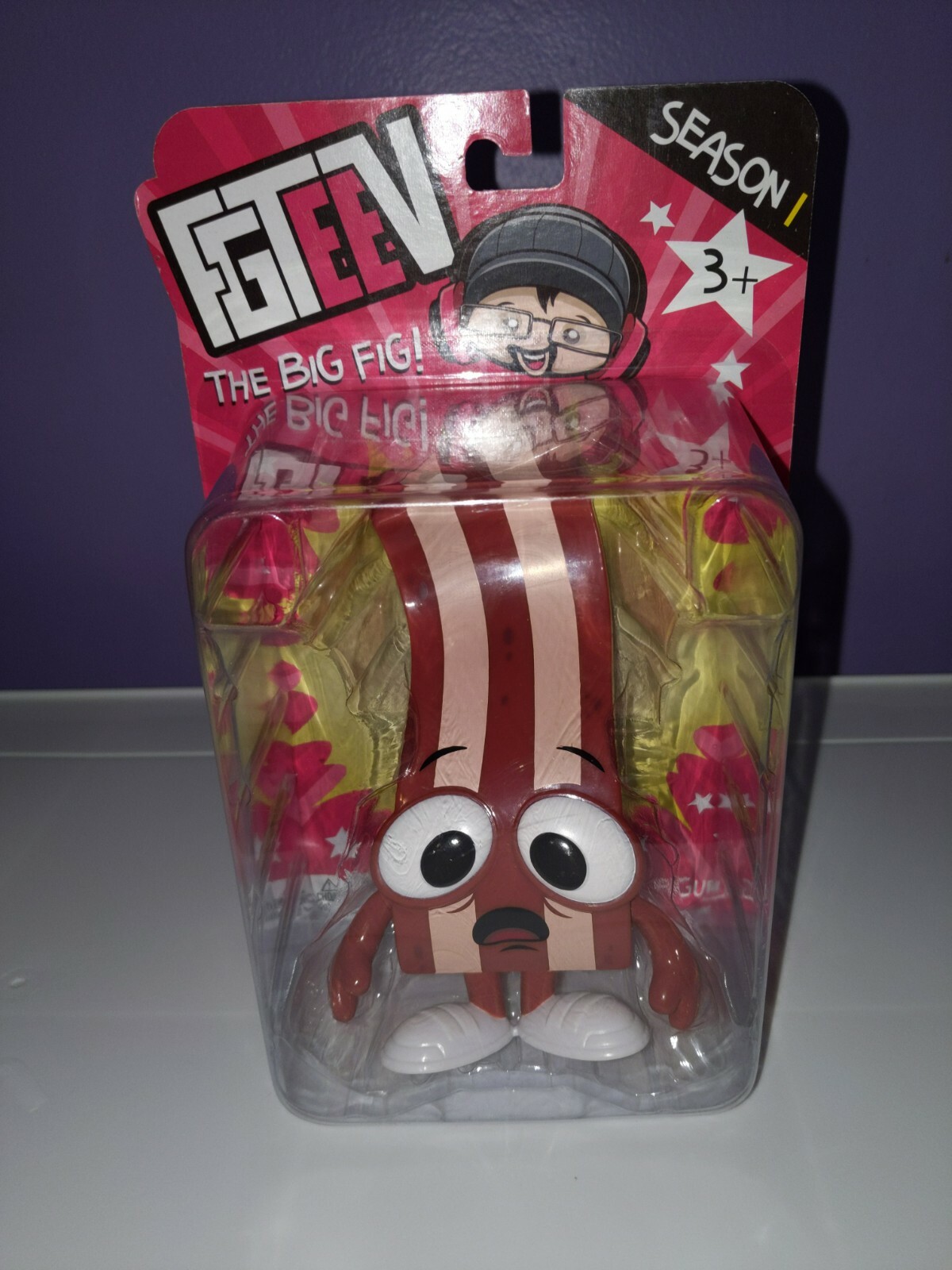 DERPY BACON Figure - The Big Fig! FGTeeV SEASON 1 - Bonkers Toys RARE ...