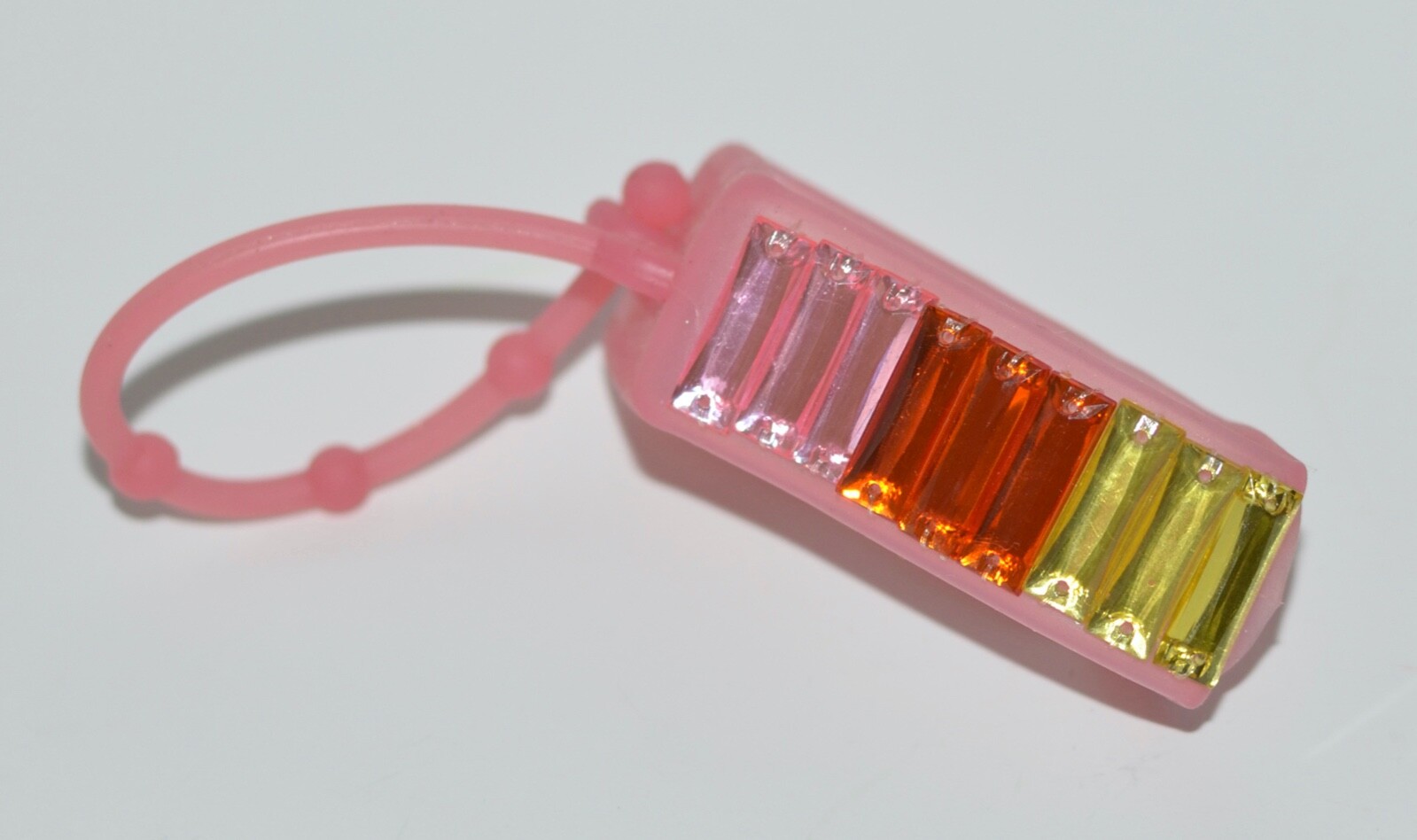 BATH BODY WORKS PINK RAINBOW RHINESTONE GEM POCKETBAC HOLDER SANITIZER ...