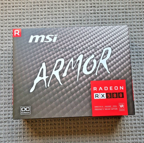 MSI Radeon RX580 Armor 8G OC Graphics Card | eBay Australia