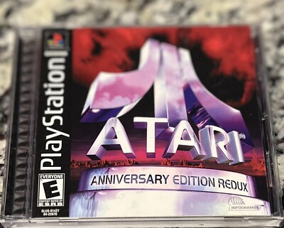 Sony PlayStation PS1 Atari Classic Games Anniversary Edition Redux 2001 ...