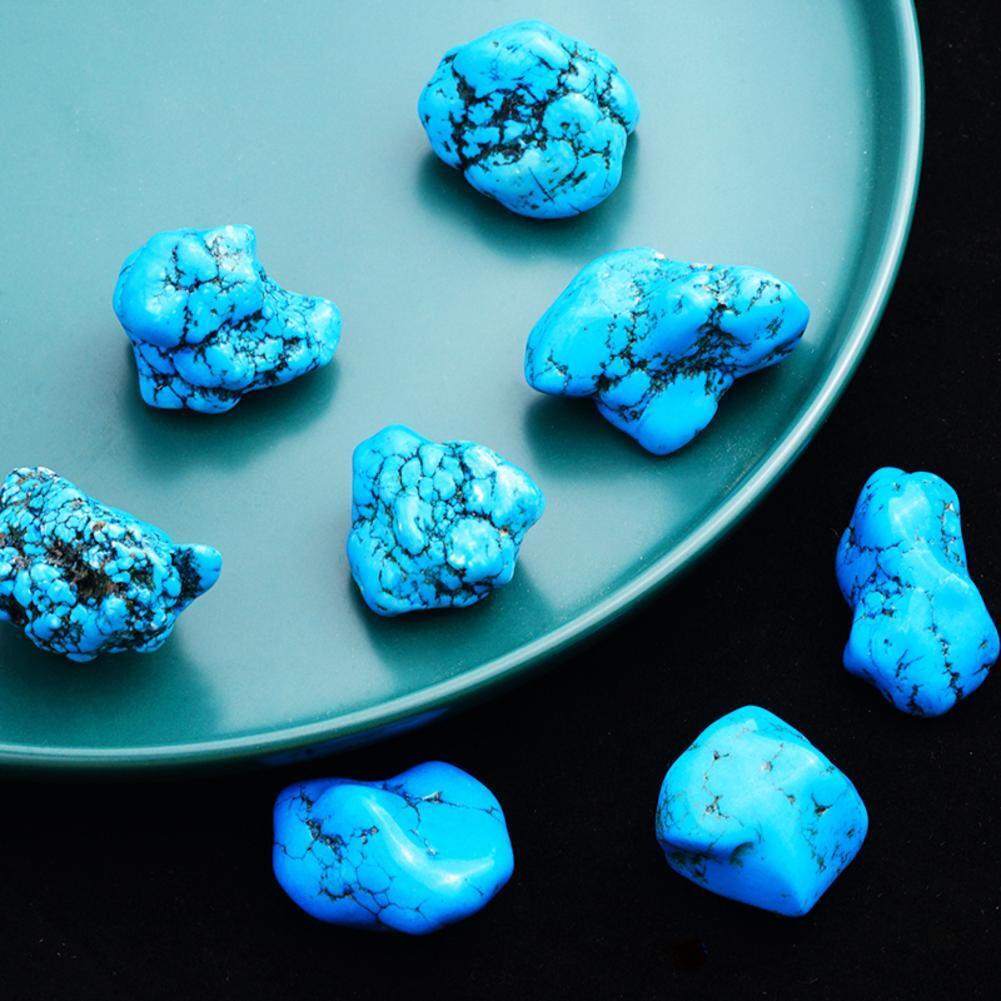 3 - 5cm Natural Turquoise Rough Gemstone Crystal Blue Turquoise Stones ...