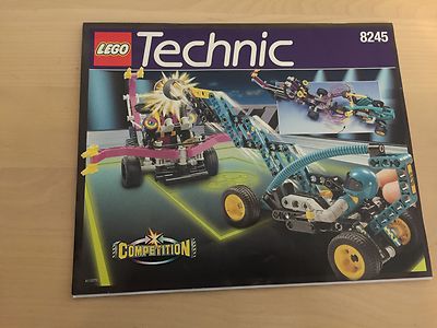 LEGO Technic 8245 Competition Cyber Slam Robots Revenge Instruction ...