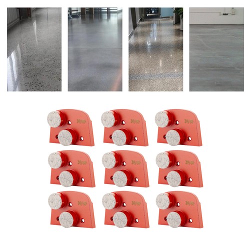 9x Grinder Wheel Grit 30/40 Concrete Floor Grinder Diamond Grinding ...