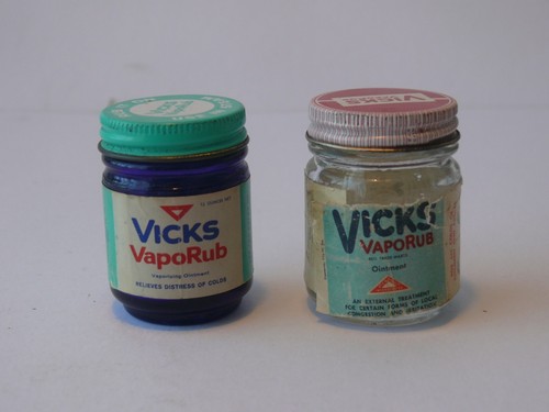 VINTAGE VICKS VAPORUB JARS. | eBay