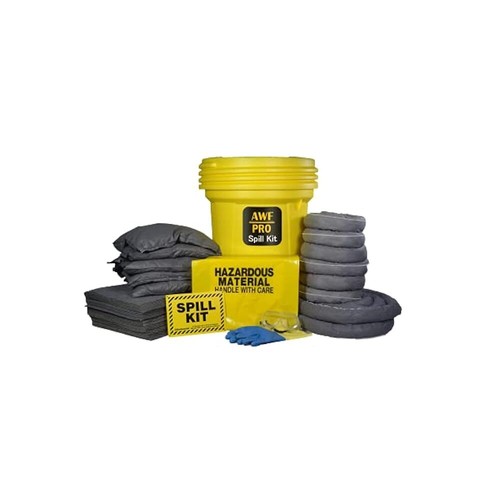 Spill Kit 30 Gallon, Absorbent Materials, Dikes, For Garage ...