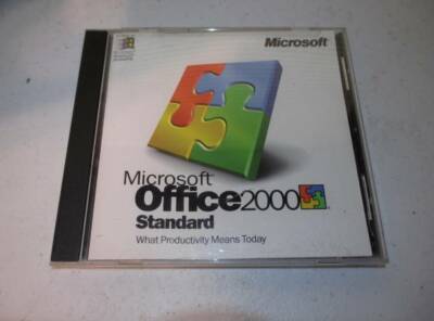 Microsoft Office 2000 Standard Upgrade Disk - Upgrade - Windows | eBay