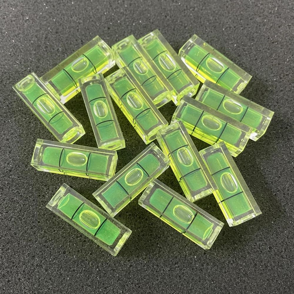 Plastic Small Bubble Level 1.5*1.5*4cm Measuring Layout Tools Outdoor ...