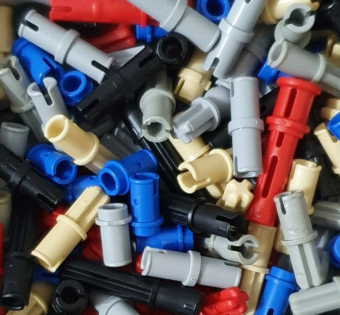 LEGO 15x Technic PINS - Axles Rods Shafts - 2780 43093 32002 32054 ...