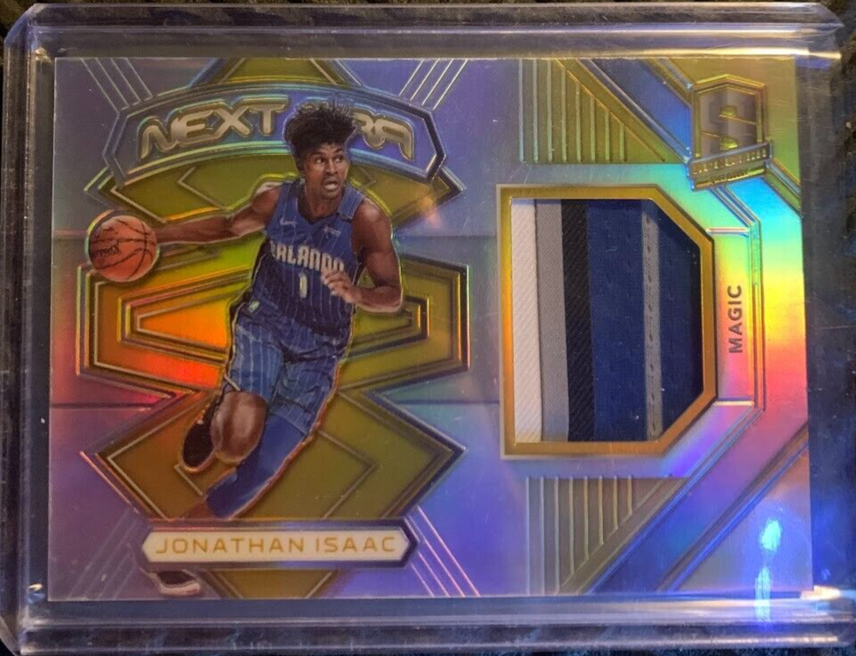 2017-18 Panini Spectra Next Era Gold Prizm /10 Jonathan Isaac Rookie RC ...