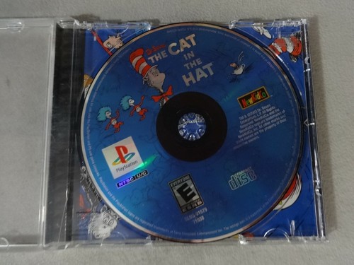 The Cat In The Hat Playstation One PS1 PSX Game (Missing Front Manual ...