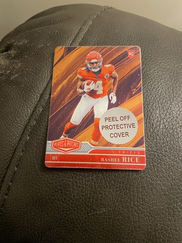 2023 Plates & Patches Rashee Rice #/10 Rookie RC Metal Gold SSP Chiefs ...