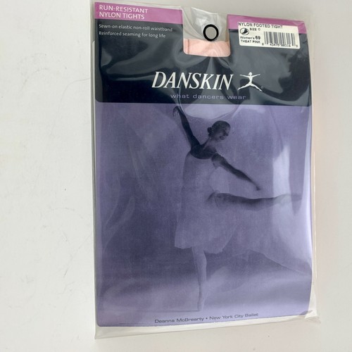 Danskin Women's Nylon Footed Dance Tights Style 69 Theatrical Pink from ...