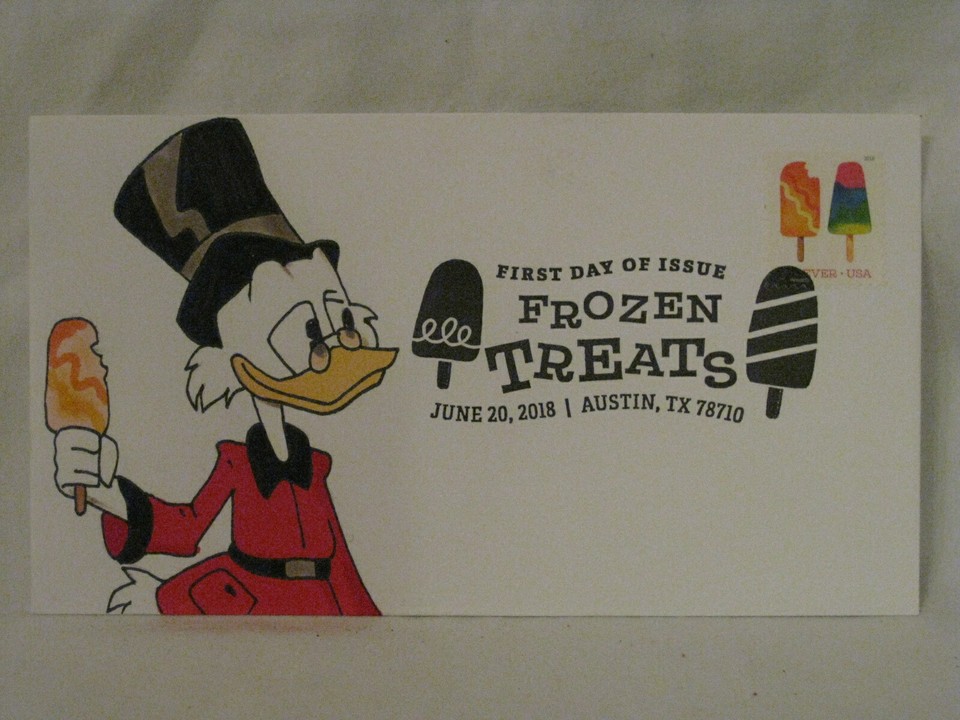 Disney's Scrooge McDuck 1 / 1 Frozen Treats hand rendered 2018 First ...