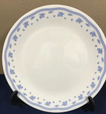 ONE CORELLE CORNING MORNING BLUE 10 1/4” DINNER PLATE LITTLE BLUE ...