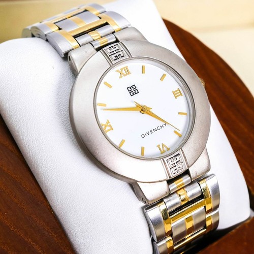 Givenchy Round Quartz Watch 4G Logo, Used, Workin, Battery Included | eBay