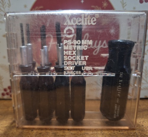 Xcelite PS 90 MM Mini Hex Socket Driver Set USA. Allen | eBay