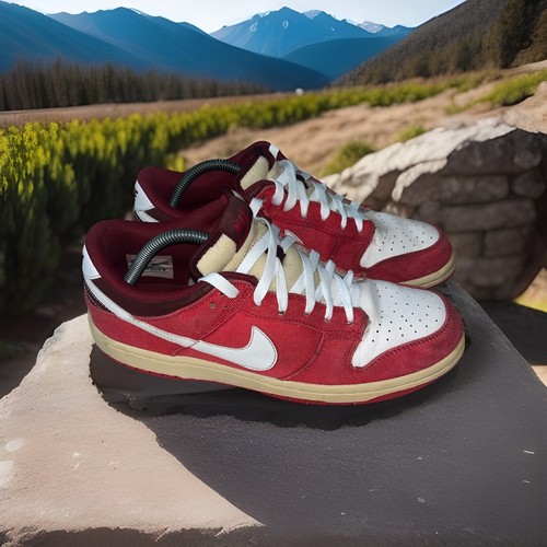 Nike Dunk Low Hyper Red White 2012 318019-604 men's Sz 10 Rare Dunks ...