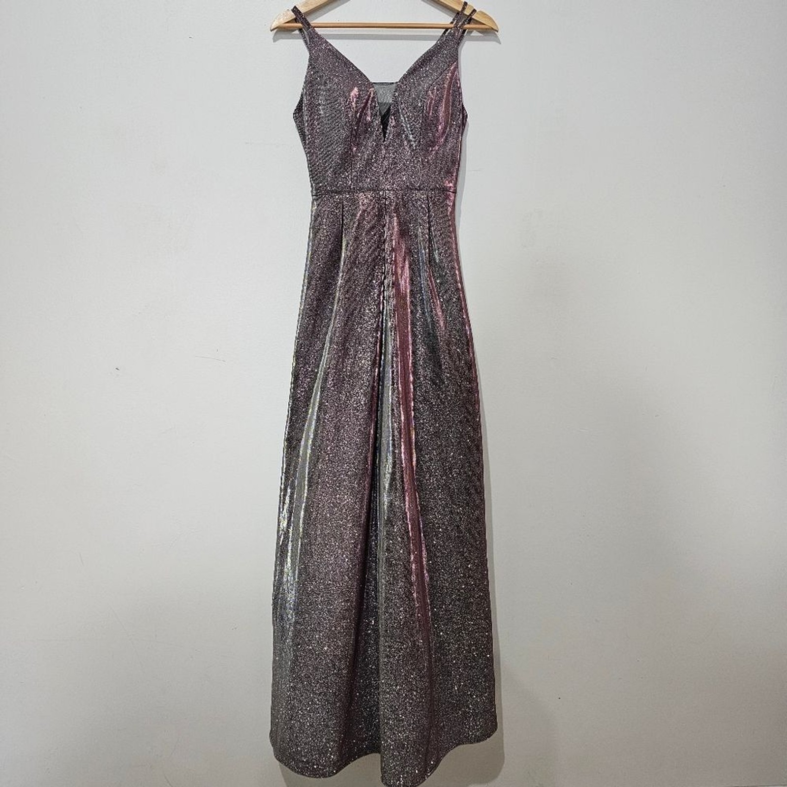 Crystal Doll - Dress Glitter Formal Prom Layered Maxi… - Gem