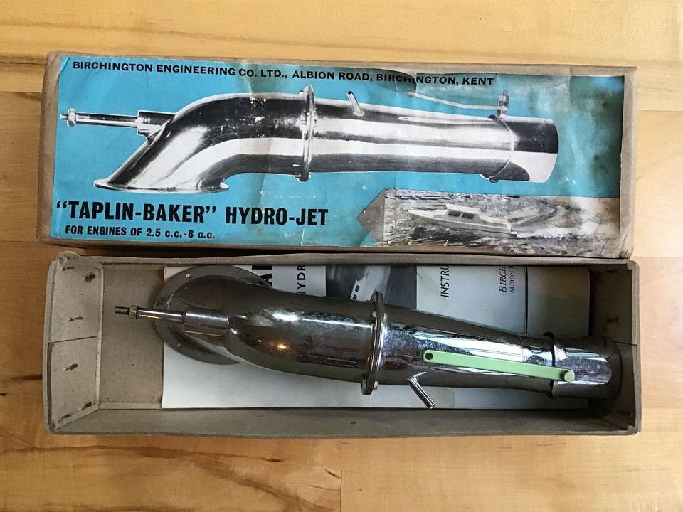 Taplin- Baker Hydro- Jet Model Boat Engine , Vintage Toy Boat | eBay