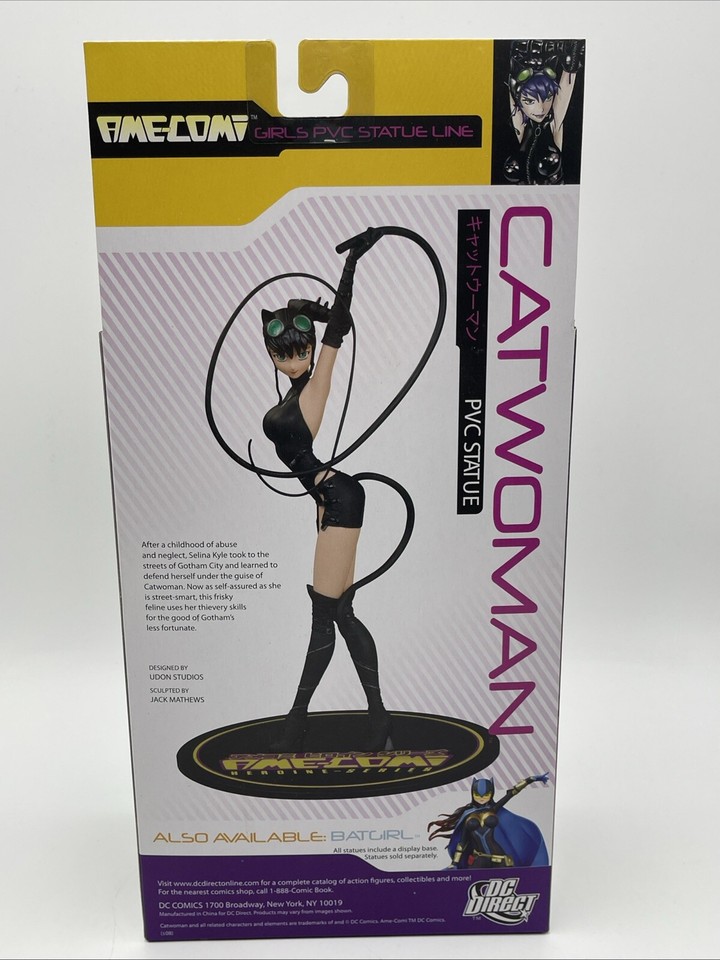 DC Comics Ame-Comi Heroine Series Catwoman PVC Statue DC Direct Jack ...