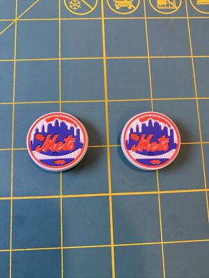 New York Mets Baseball Team Charm For Crocs Shoe Charms - 2 Pieces | eBay