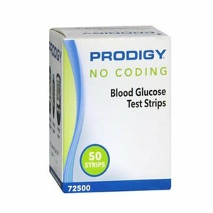 Prodigy No Coding Blood Glucose Test Strips, 72500 – 50 Count ...