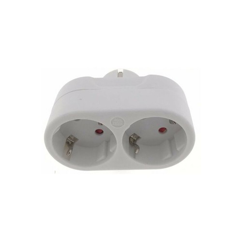 Doppelstecker Mehrfachstecker Duo Stecker 2-fach Multistecker ...