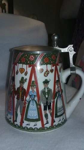 Elizabeth Liegl (marked) Stein made in Western Germany(in cursive ...
