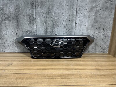 2019 2020 Hyundai Santa Fe Front Upper Grille Chrome 86366-S2100 OEM | eBay