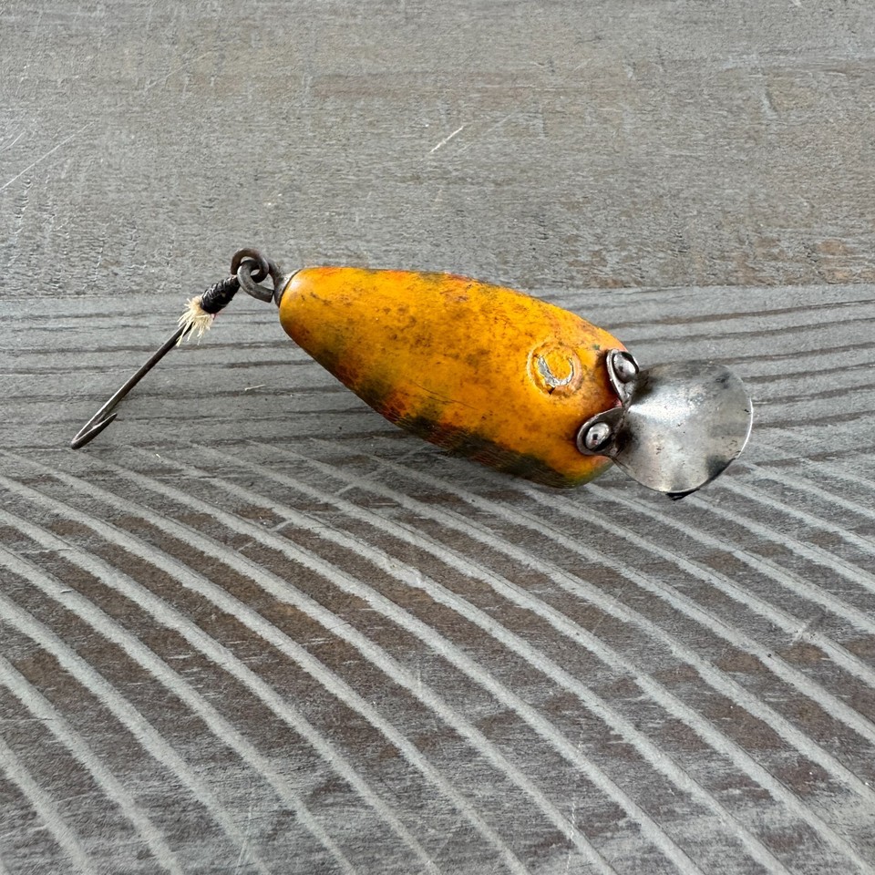 Vintage Abbey & Imbrie Horrocks Ibbotson Old Wooden Fishing Lure Rare ...