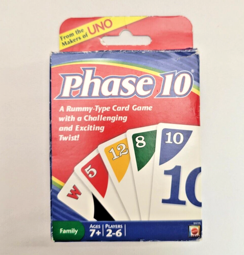 Phase 10 Card Game | eBay