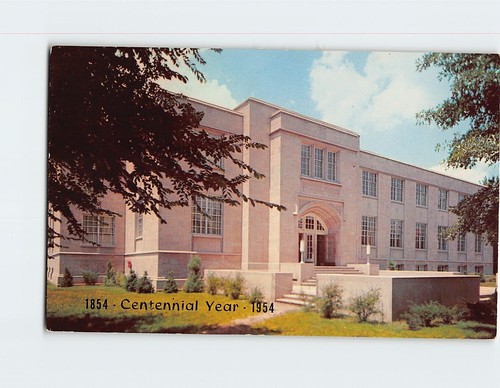 Postcard McCurdy Alumni Memorial Union Evansville College Evansville ...