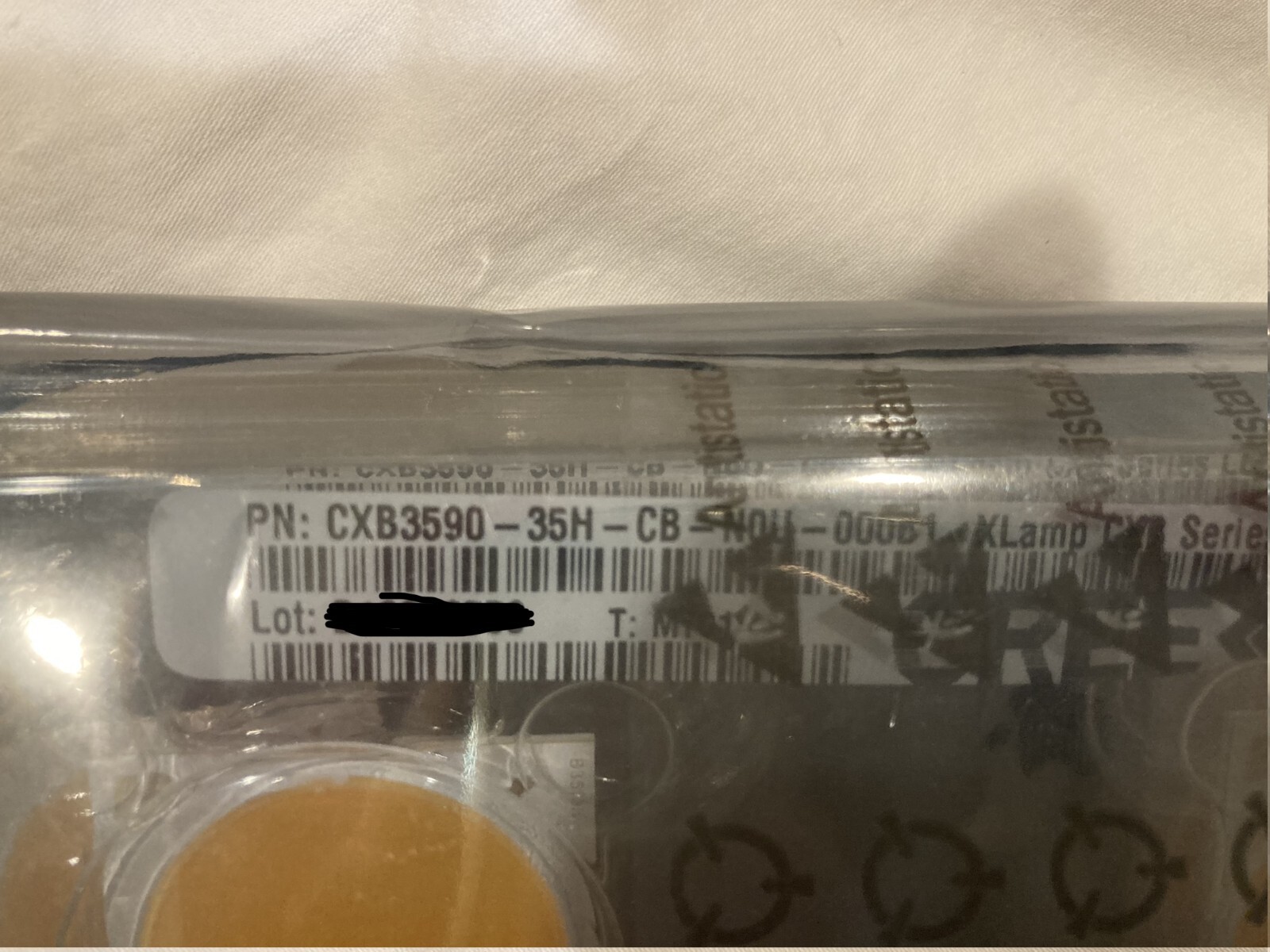 Cree CXB3590-0000-000N0UCB35H - White 3500 K 90-CRI, XLamp CXB3590-36V ...