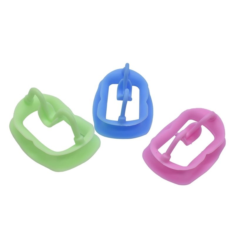 5 Pcs Dental Soft Silicone Opener Cheek Retractor Teeth Whitening Mouth ...