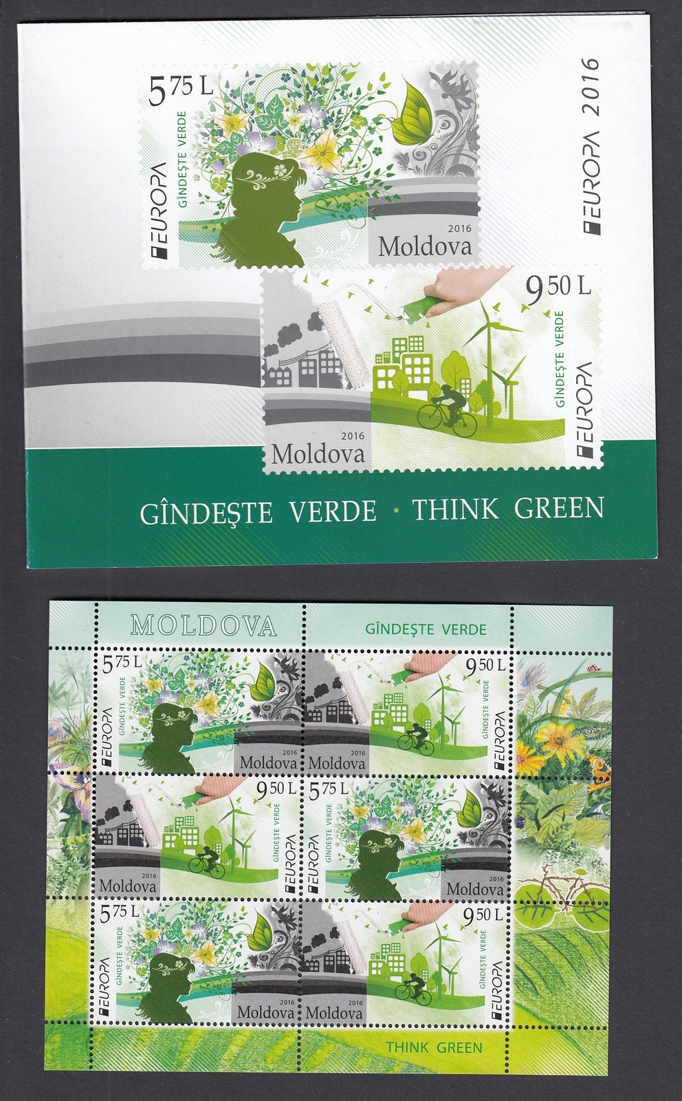 EUROPA CEPT Moldawien 2016 Markenheftchen/booklet postfrisch/** (MNH ...